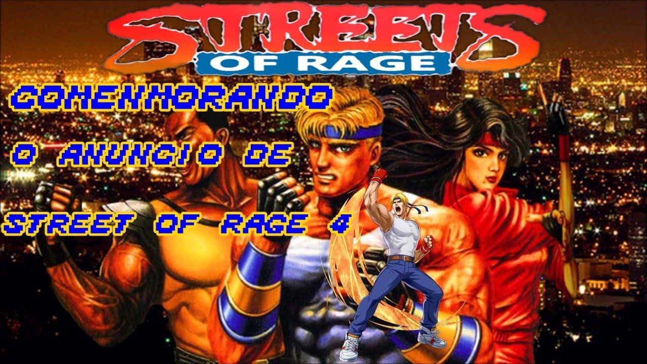 Streets of Rage 1 Comemorando o anúncio do Street of Rage! - YouTube