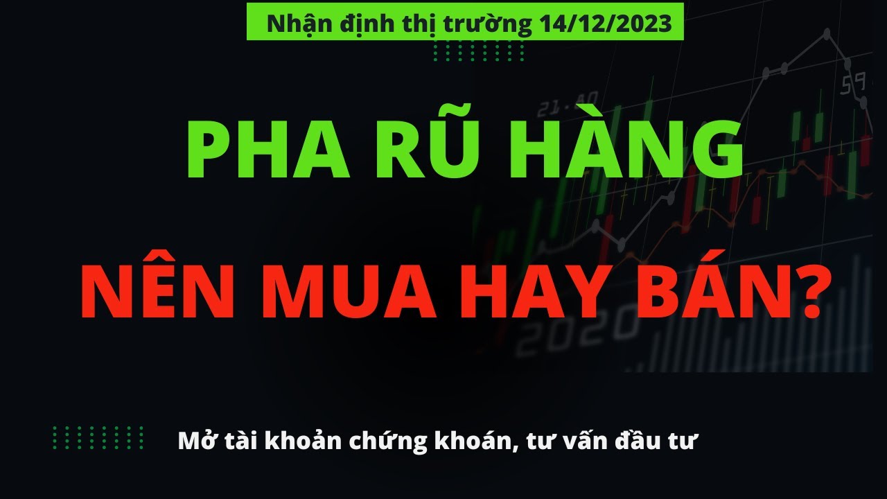 NHẬN ĐỊNH THỊ TRƯỜNG 14.12.2023 l PHA RŨ HÀNG l NÊN MUA HAY BÁN - YouTube