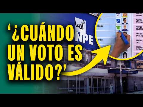¨Cruz o aspa¨: Conoce cómo votar correctamente en las elecciones 2026