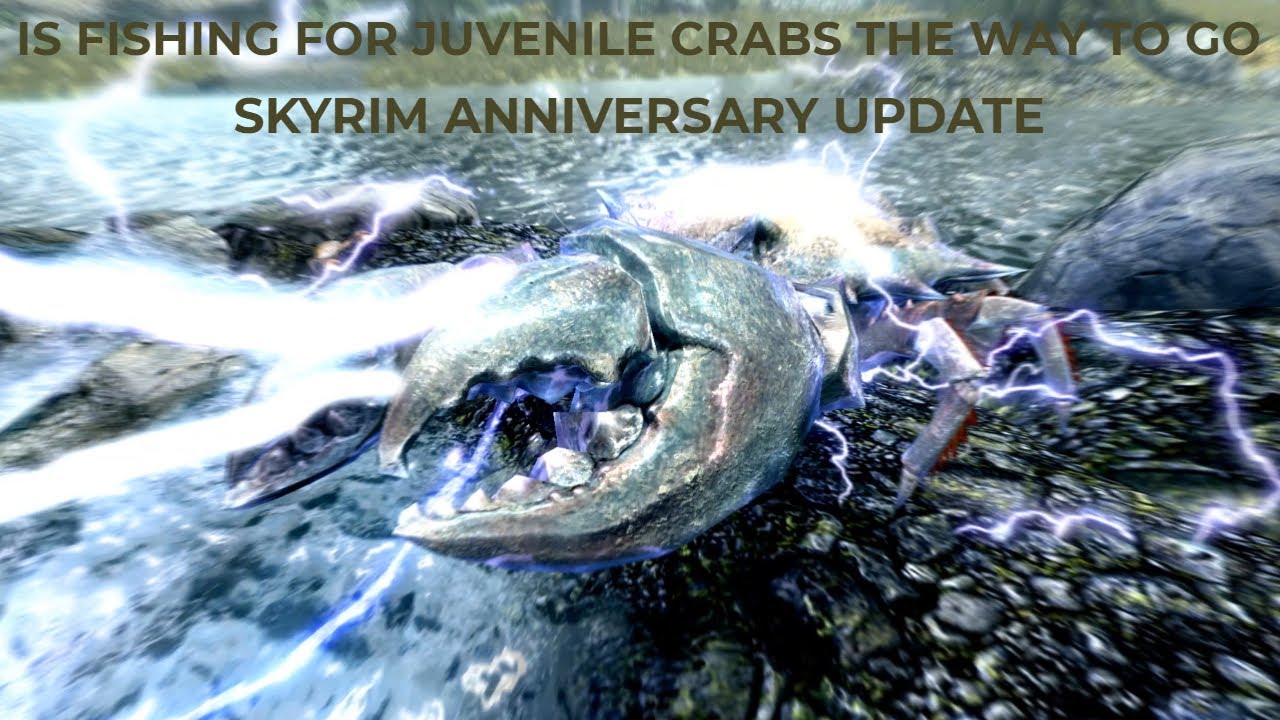 Skyrim Juvenile Mudcrab. Anniversary Edition - YouTube