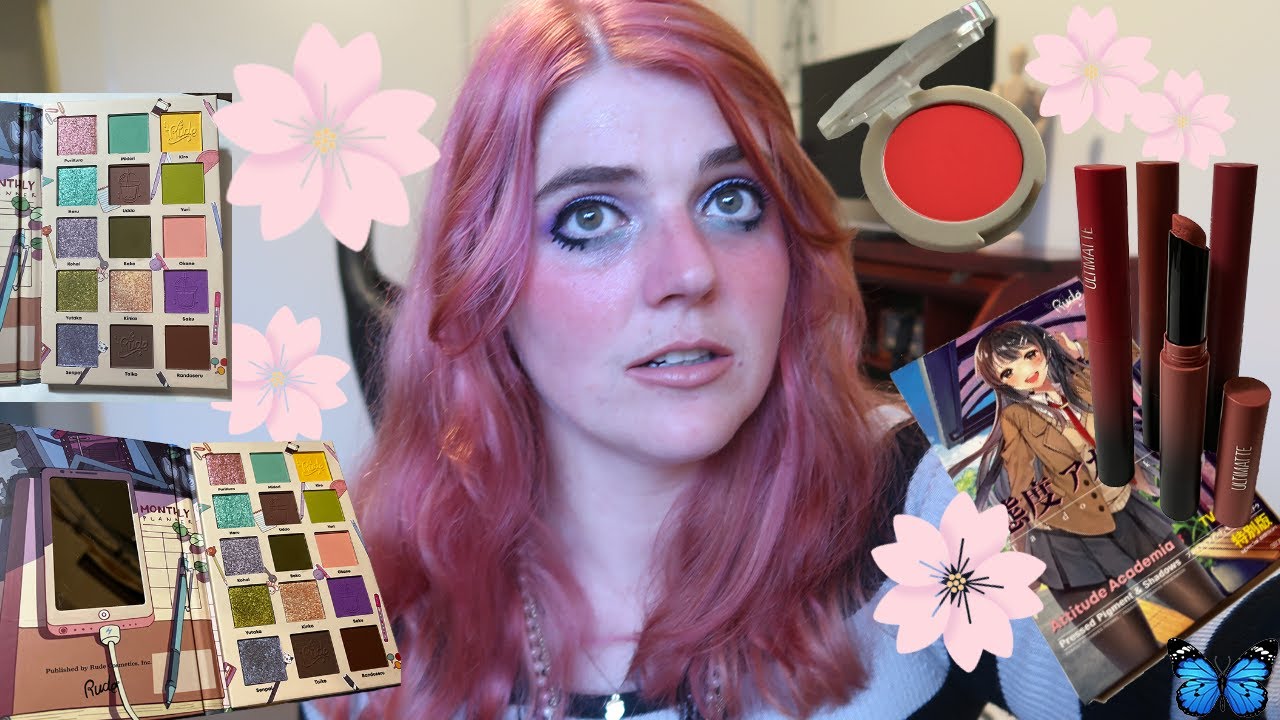 Anime (Egirl) Inspired Everyday Makeup Look and Tutorial - YouTube