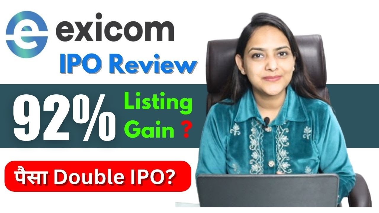 Exicom Tele-Systems IPO Analysis | 92% Listing Gains! Apply or Not ...