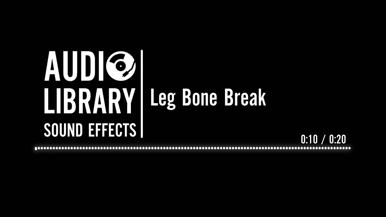 Leg Bone Break - Sound Effect - YouTube