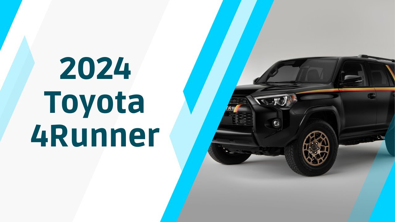Limited Edition 2024 Toyota 4Runner for Their 40th Anniversary? - YouTube