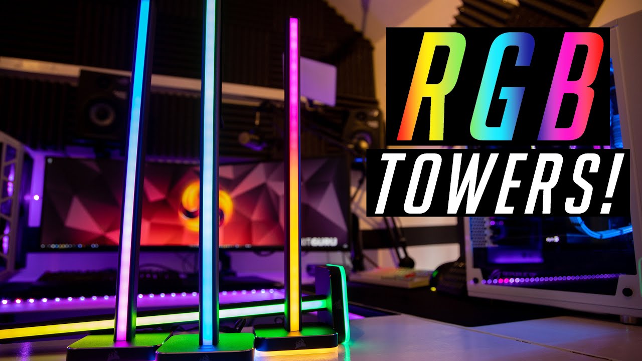 Corsair iCUE LT100 - CRAZY RGB towers! - YouTube