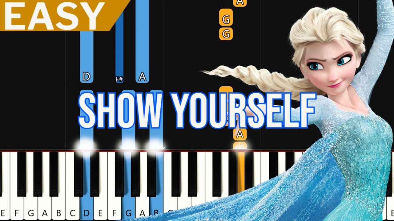 Frozen 2 - Show Yourself | EASY Piano Tutorial for Beginners - YouTube