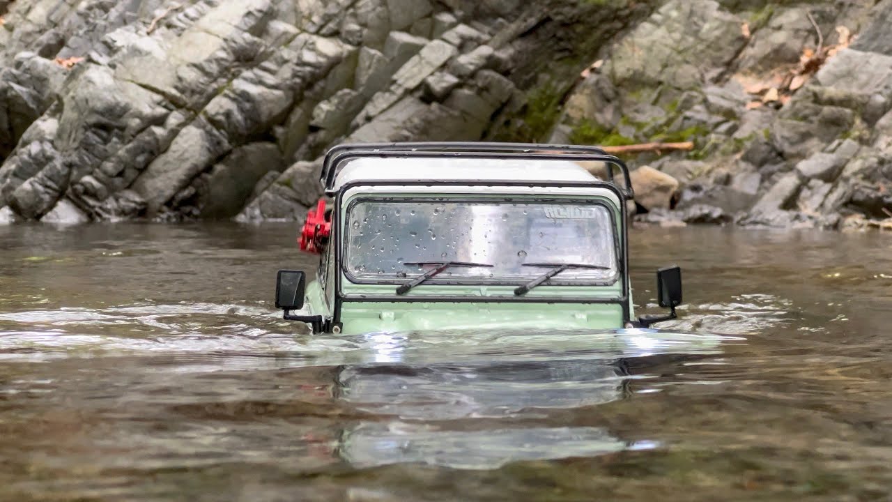 1/10 Scale RC Car : 2015 Land Rover Defender(D90) Pickup Off-road ...