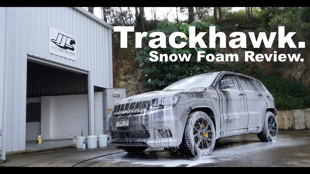 Jeep Trackhawk Featuring - Bowdens Own Snow Foam! - YouTube