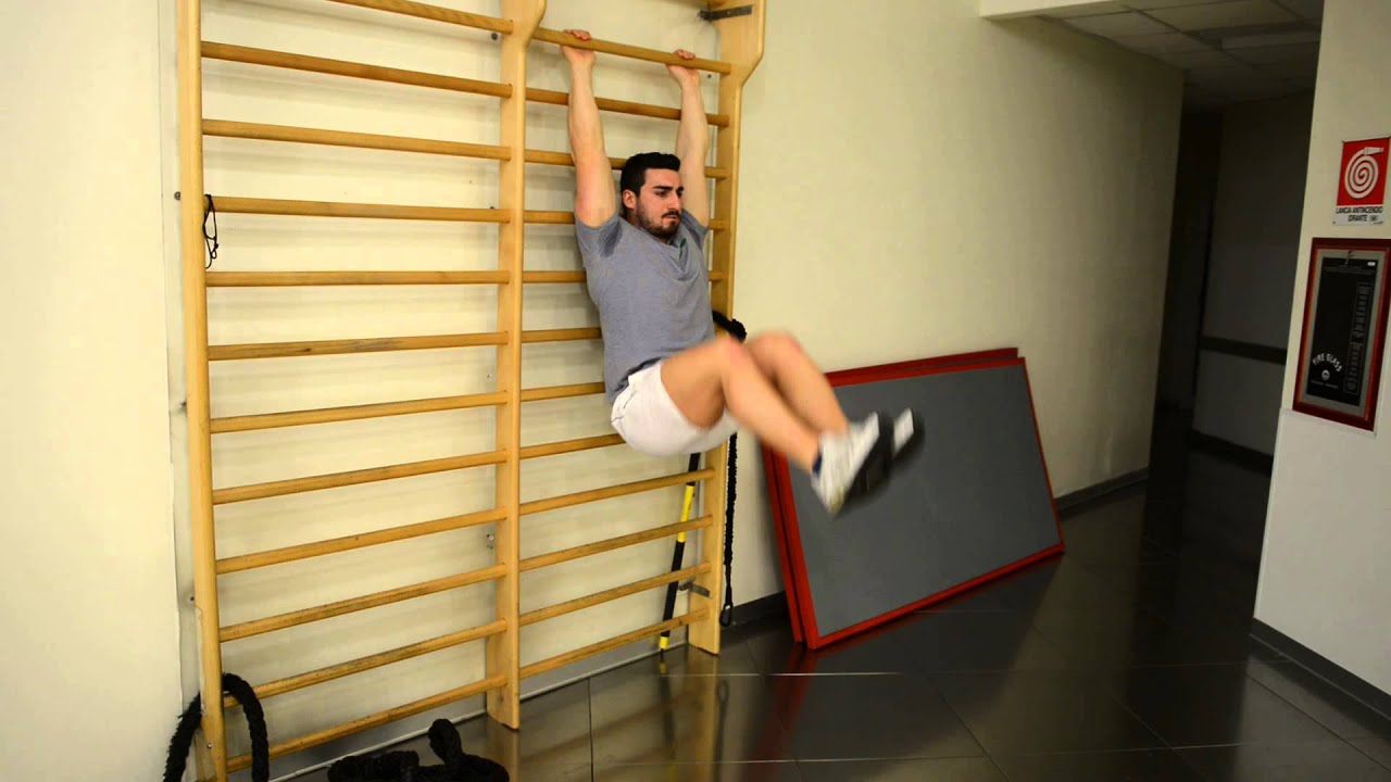 CRUNCH INVERSI ALLA SBARRA Exercise - YouTube