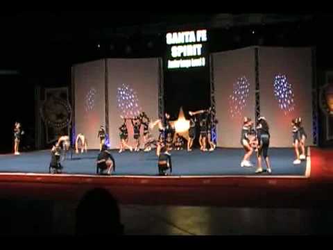 Santa Fe Spirit All-Stars 2010 Dallas National Cheerleading - YouTube