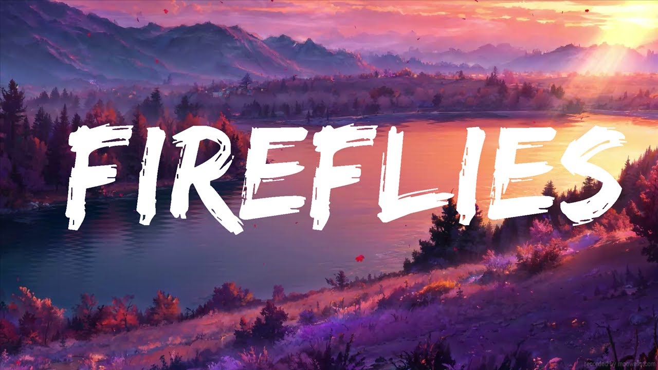 Owl City - Fireflies (Lyrics) | Top Music Trending - YouTube