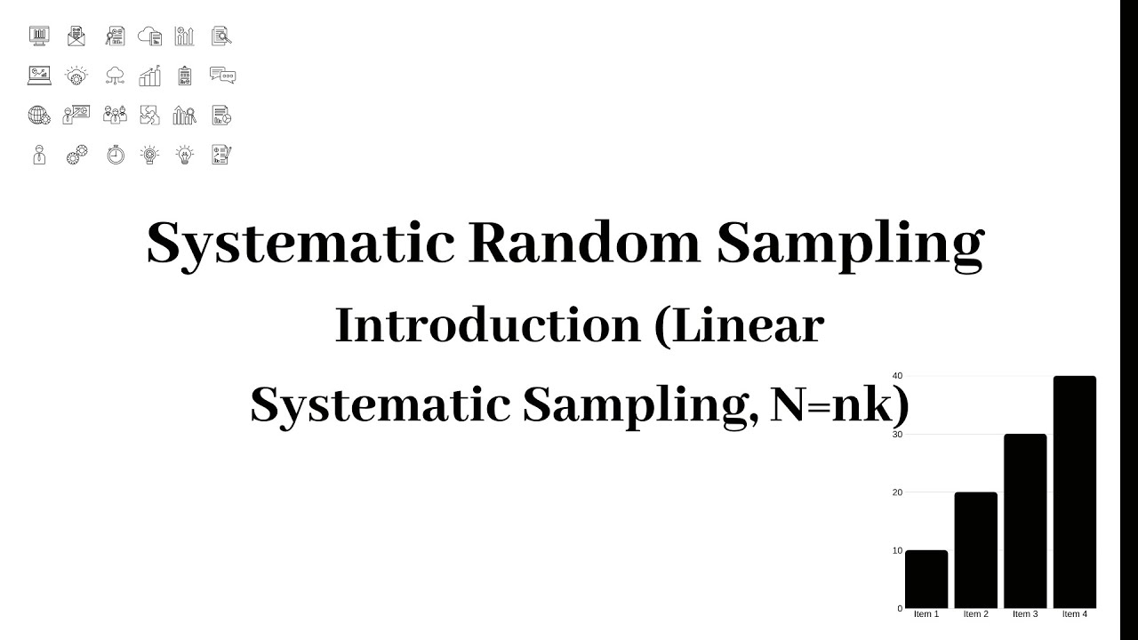 Systematic Random Sampling: Introduction (Linear Systematic Sampling, N ...