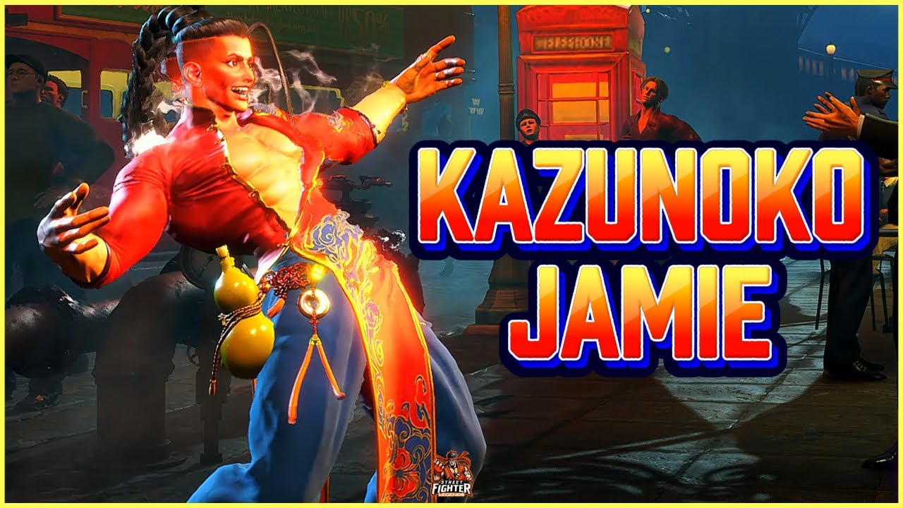 SF6 Jamie 💥 Kazunoko Top 1 Ranked Jamie 💥 High level gameplay - YouTube