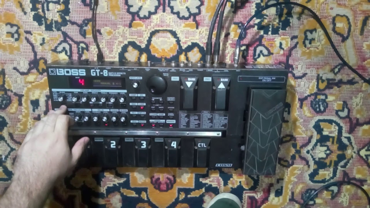 Review Boss GT-8 - YouTube