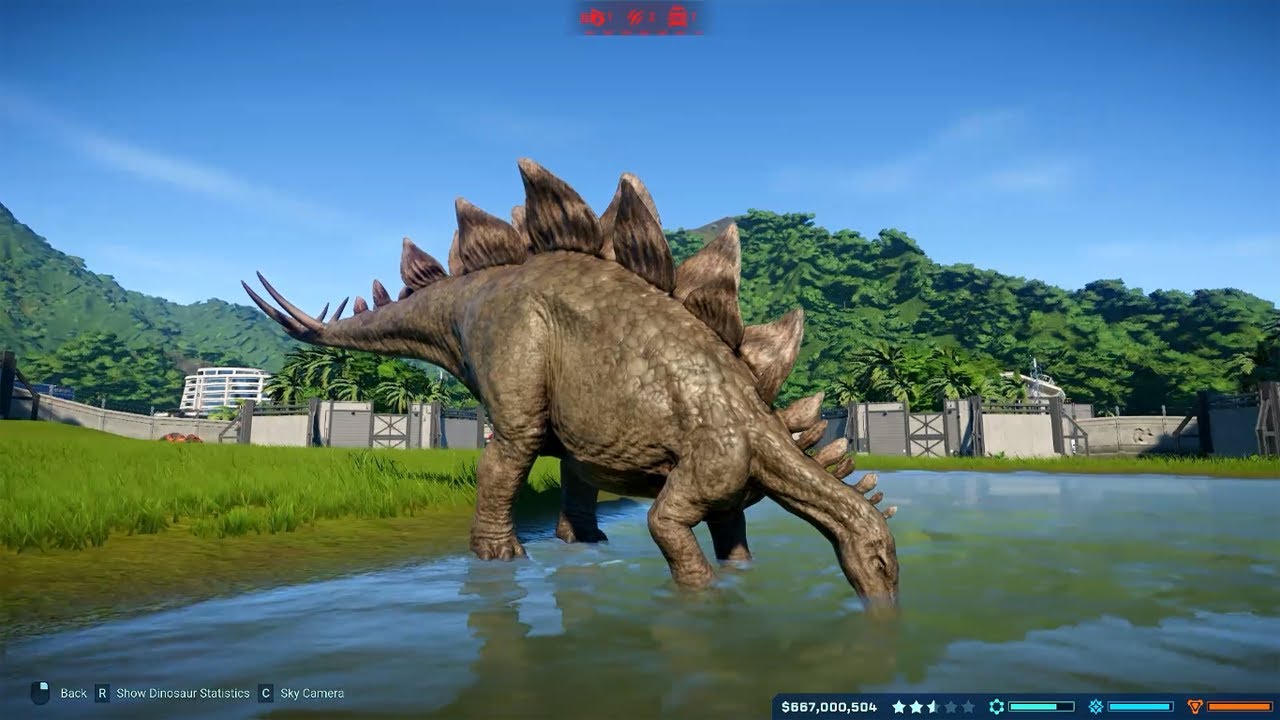STEGOSAURUS! Jurassic World Evolution Gameplay - YouTube