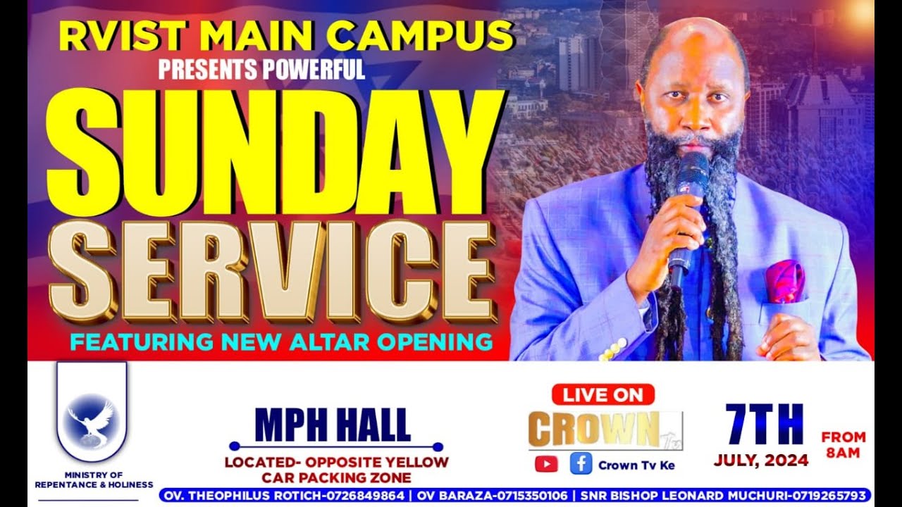 RVIST MAIN CAMPUS SUNDAY SERVICE - YouTube