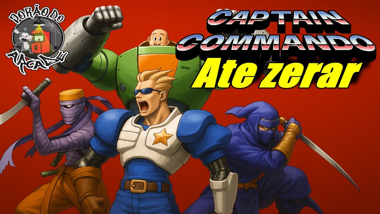 Zerando Captain Commando no Arcade via MiSTer FPGA – Gameplay Completa! - YouTube