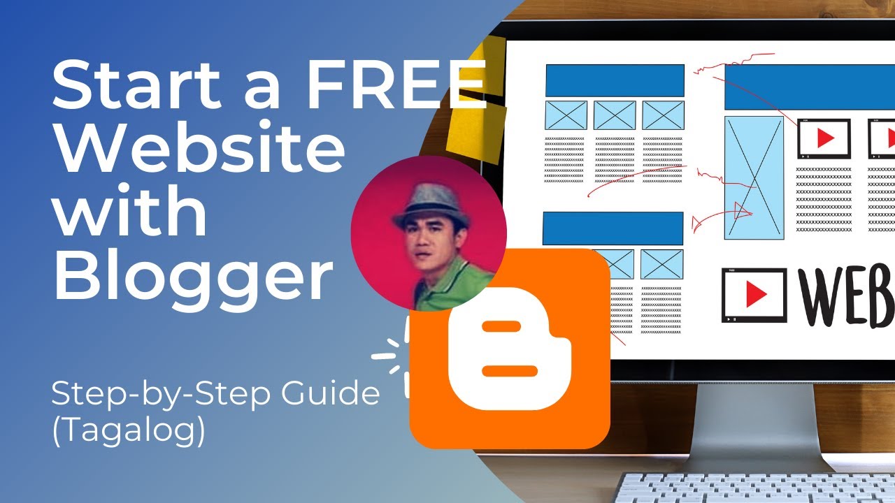 How to create a website using Blogger/Blogspot? (Tagalog Tutorial) # ...