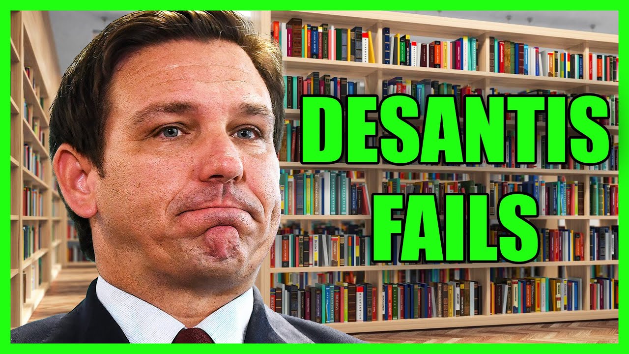 DeSantis AXES Book Bank After Atheist Gets Bible Banned In School | The ...