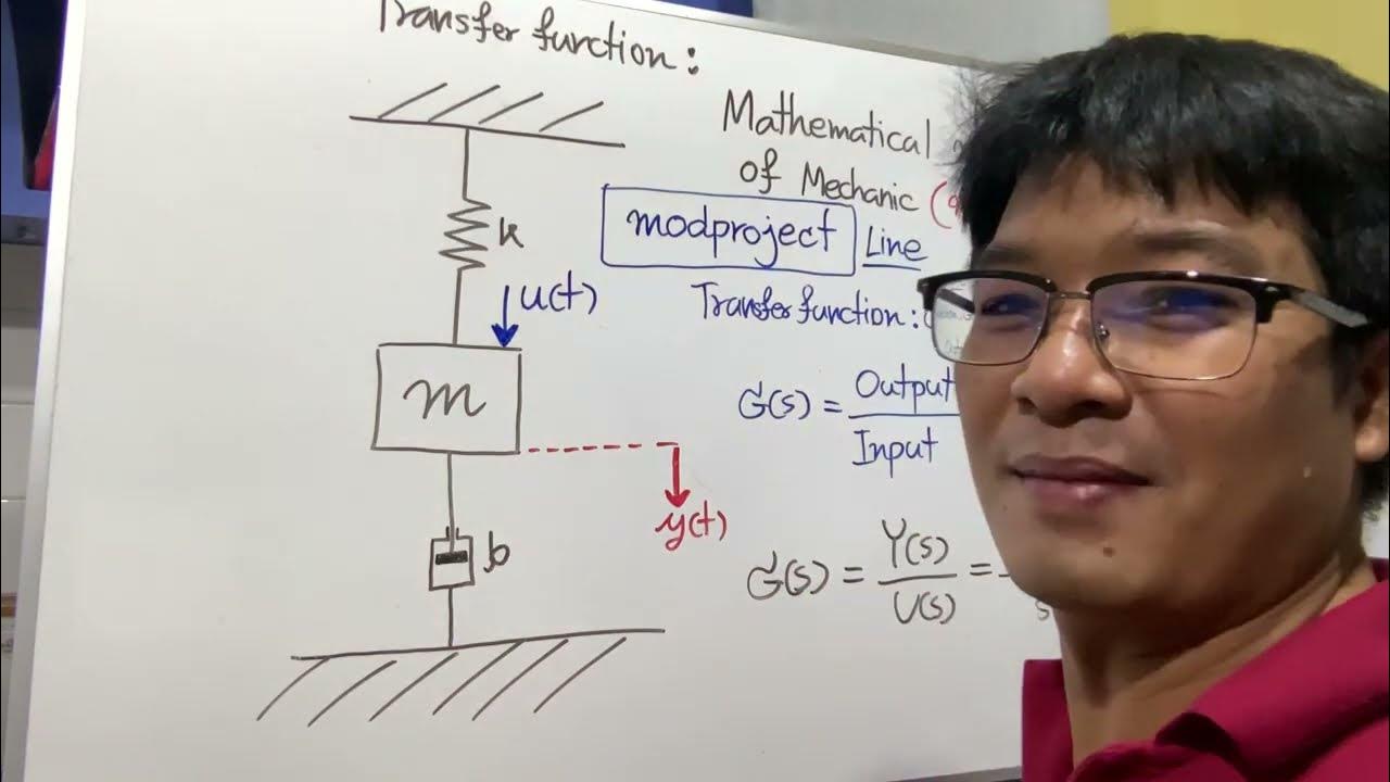 แบบจำลองคณิตศาสตร์ระบบทางกล mathematical modelling of mechanical systems transfer function แบบ ...