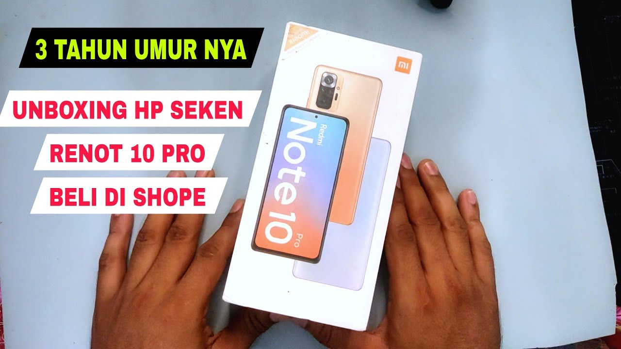 unboxing redmi note 10 pro 2024 - YouTube