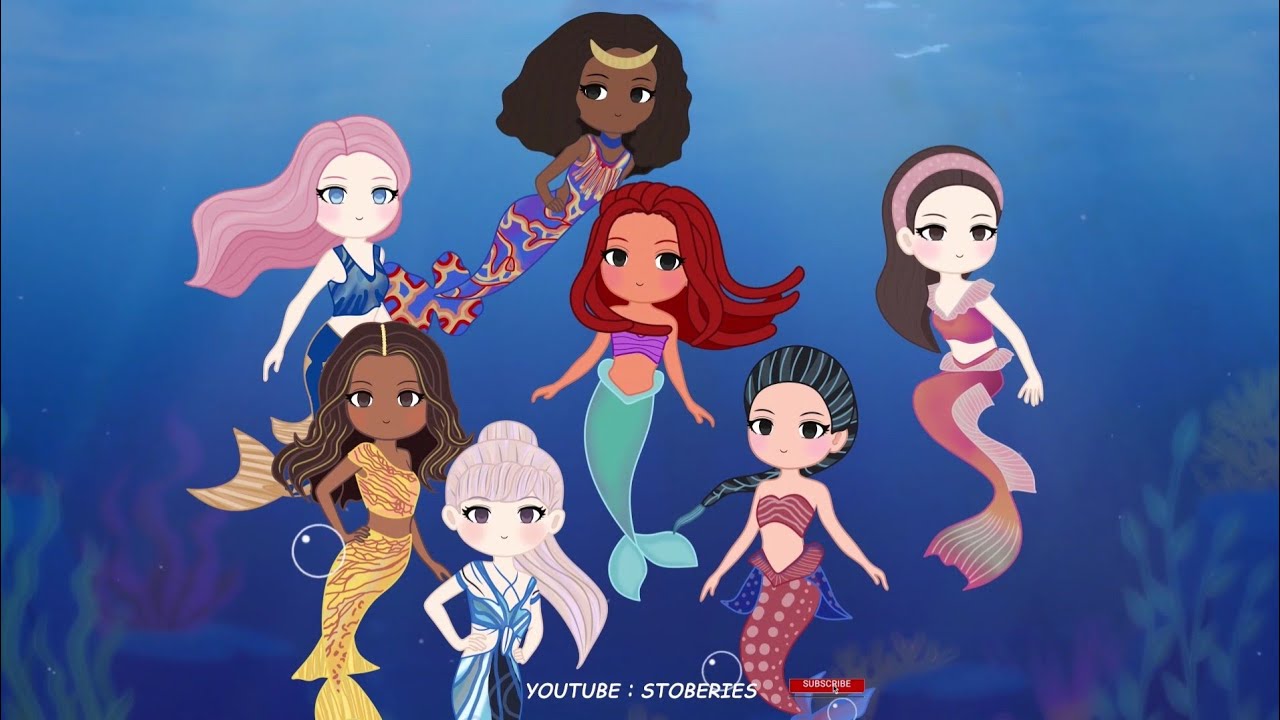 (ANIMATION) Meet Ariel's Sisters | The Little Mermaid | Princess ...
