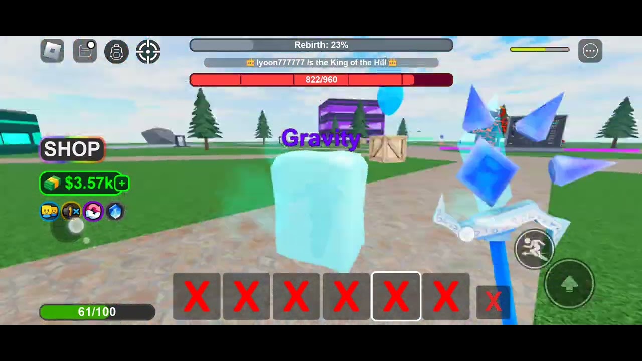 I played elemental power tycoon|Elemental power tycoon part 2 I have gravity | my sister have ...