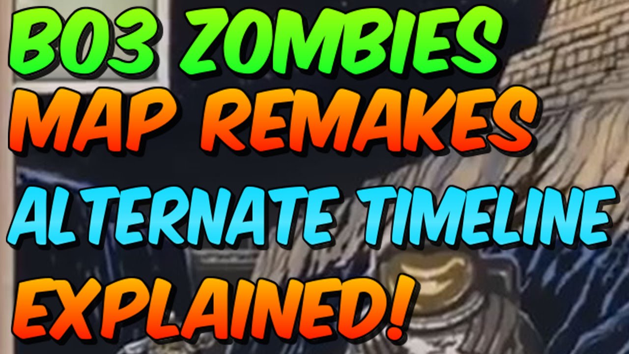 "BO3 MOON" Black Ops 3 Zombies Alternate Timeline Explained! Map ...