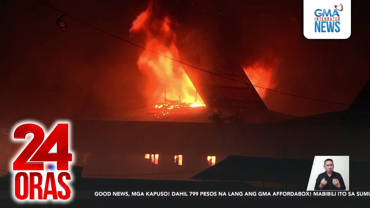 Nasa 100 na tindahan, apektado ng sunog | 24 Oras - YouTube