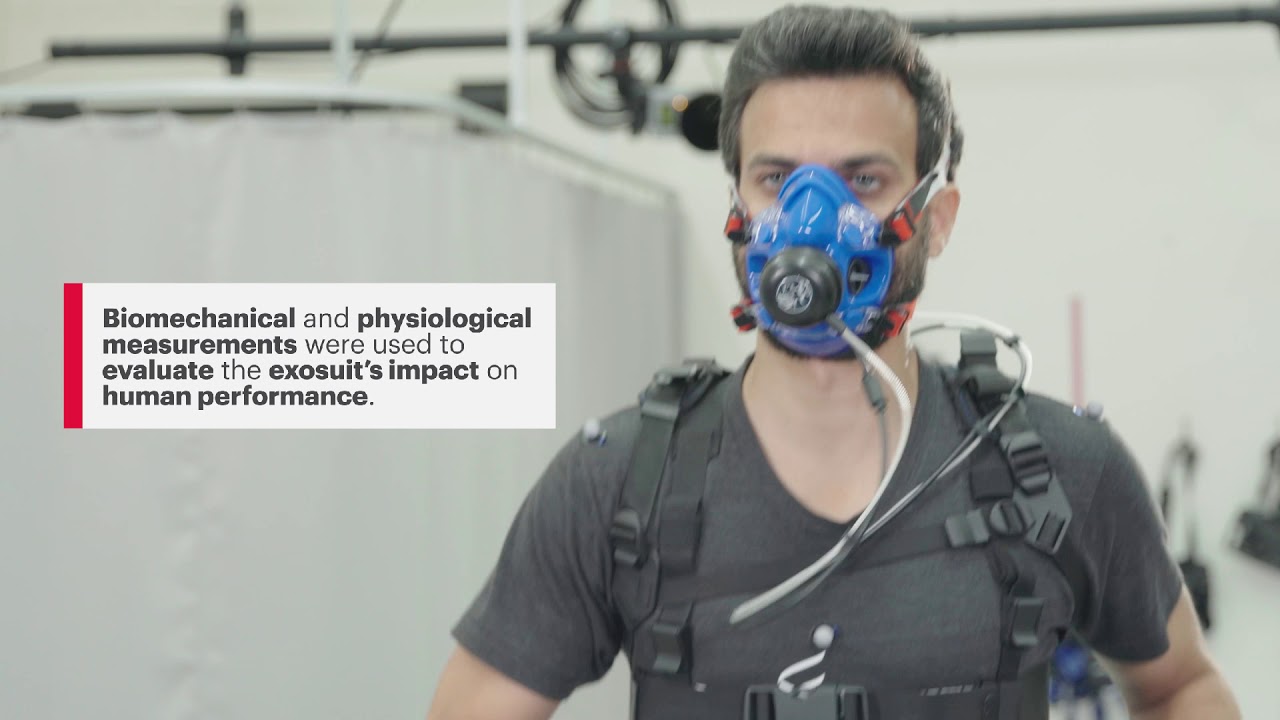 Hip only Soft Exosuit for both Walking and Running - YouTube