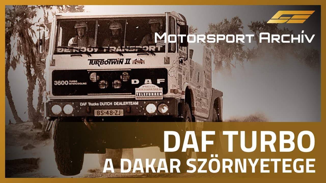 Motorsport Archív - DAF Turbo Twin II, a Dakar szörnyetege - YouTube