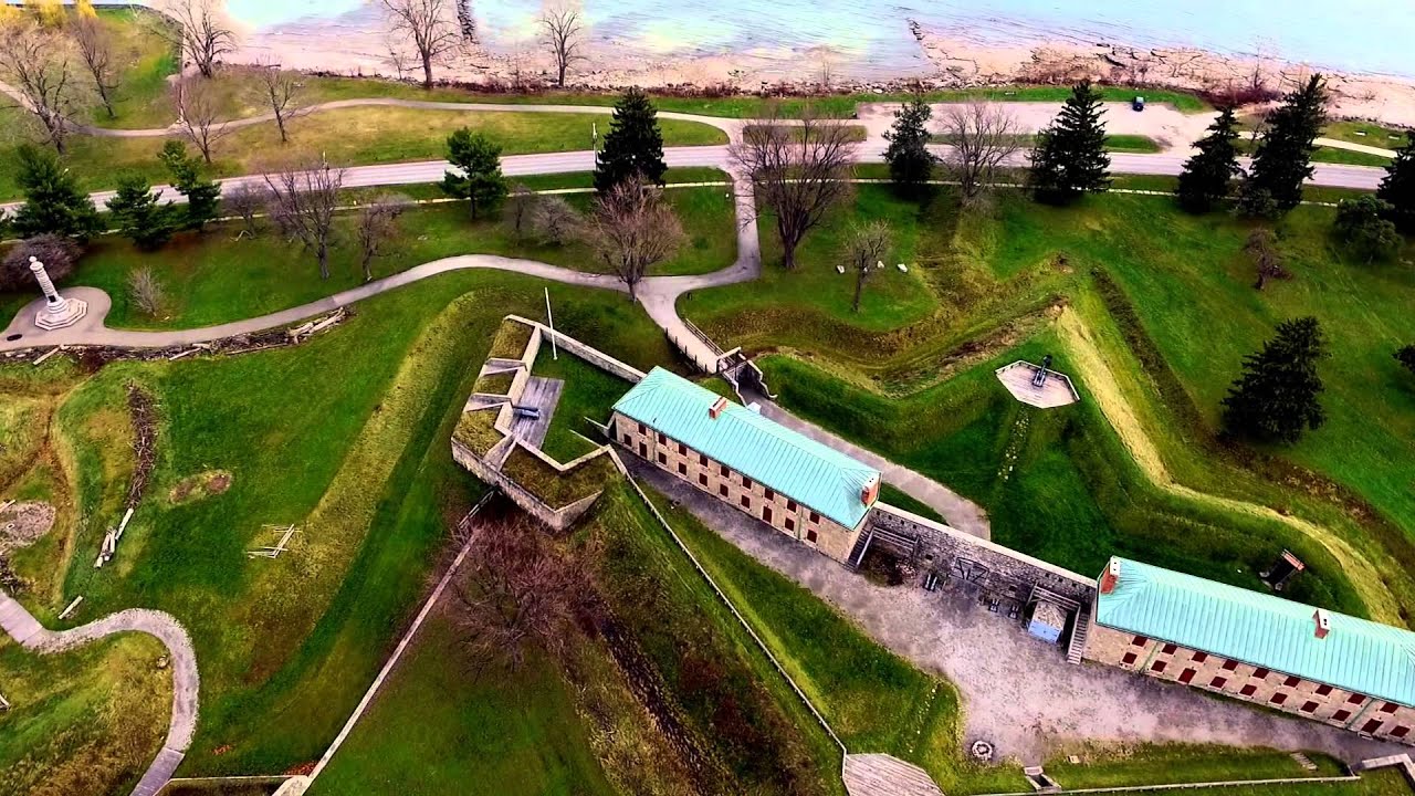 Beautiful Drone Footage Of Old Fort Erie - YouTube