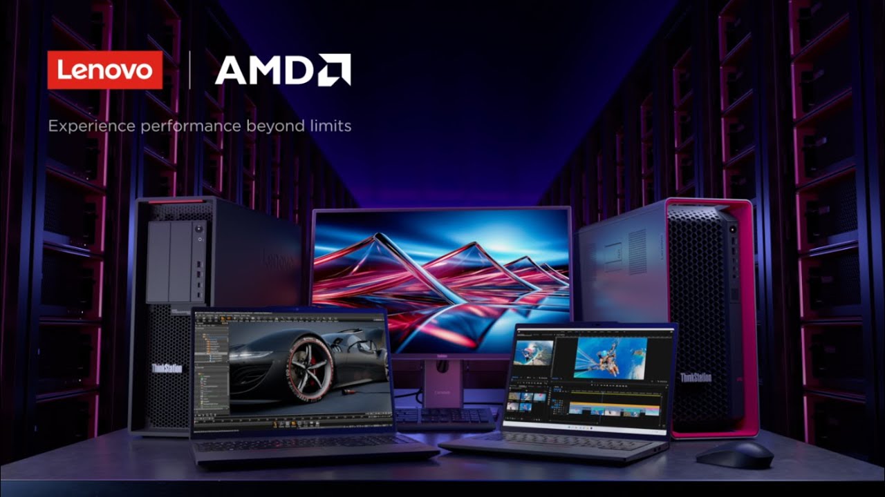 Lenovo ThinkStation & ThinkPad P Series Workstations Advanced by AMD ...