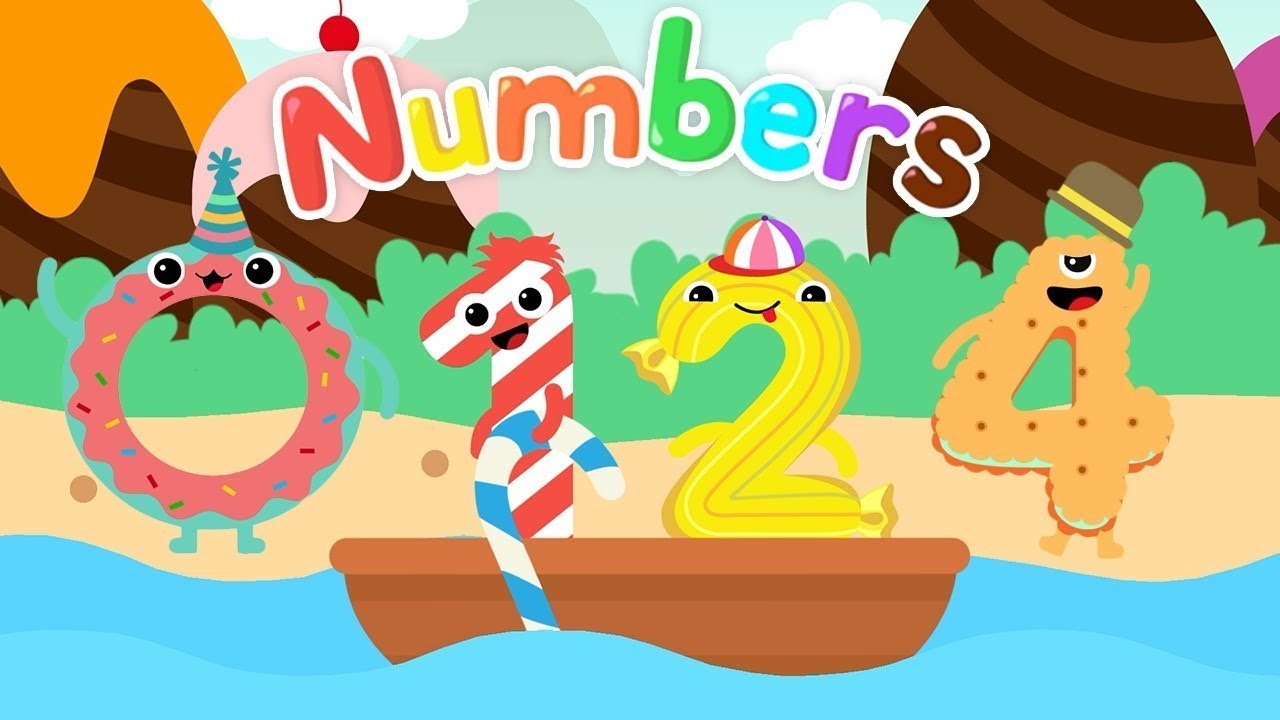 Candy 123 Numbers (Candybots) - Learn count 1 to 10 - App for kids ...