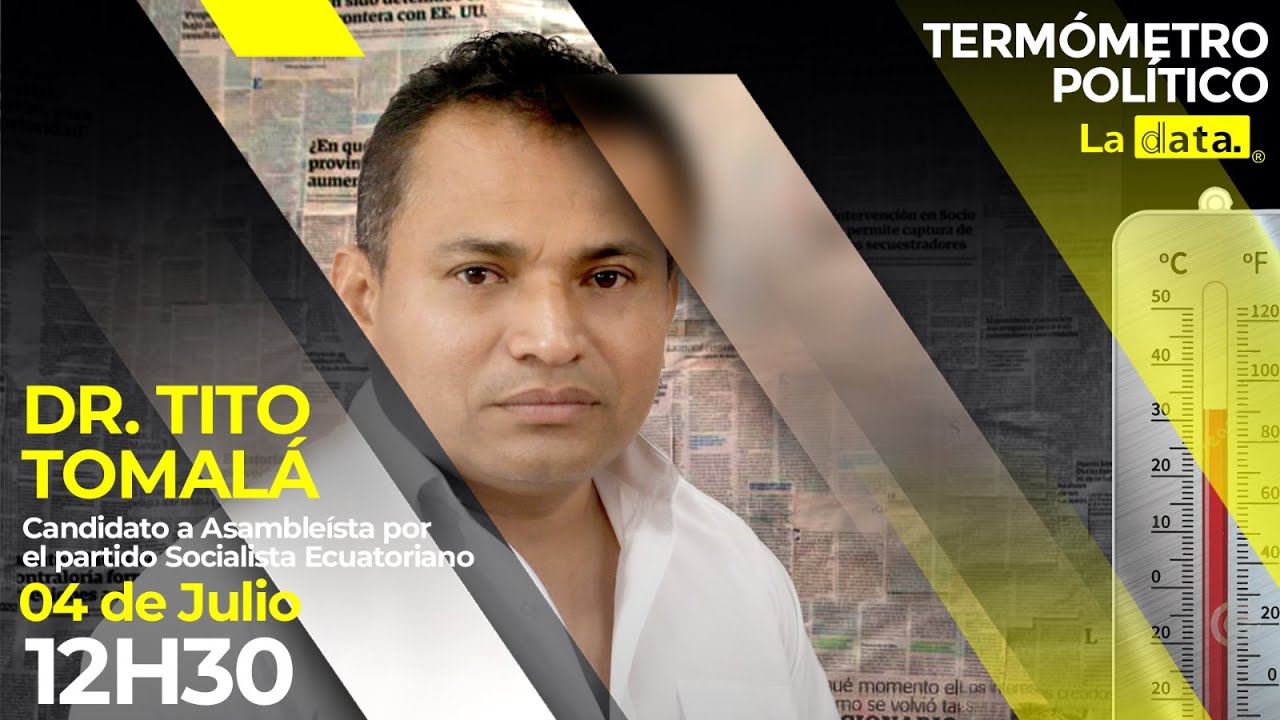#EnVivo | "TERMÓMETRO POLÍTICO" JUNTO AL DR. TITO TOMALÁ. - YouTube
