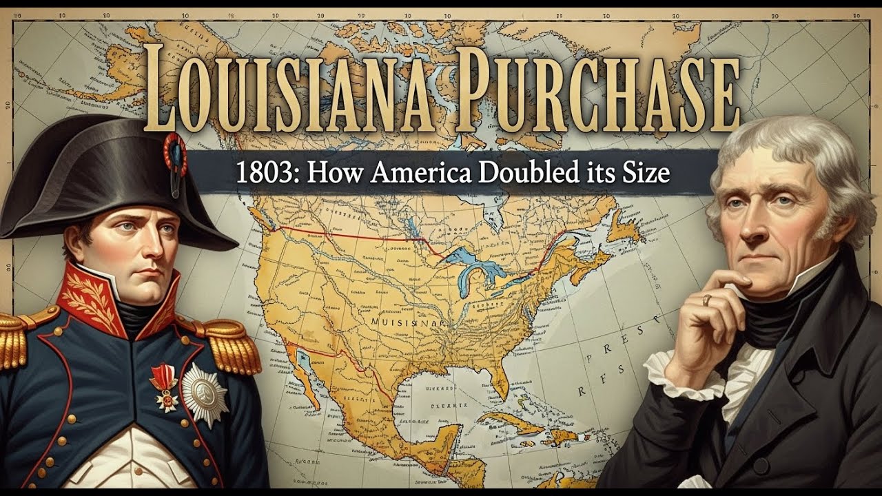 The Louisiana Purchase (1803) Explained | How the U.S. Doubled Its Size ...