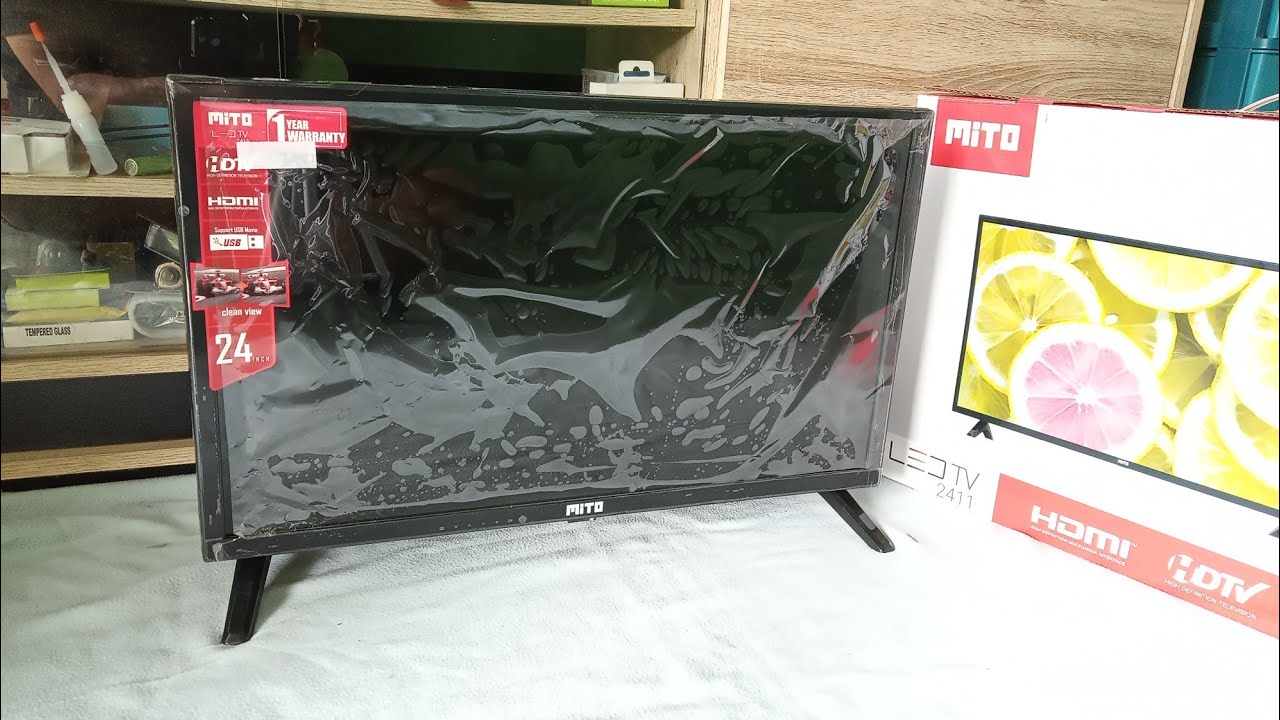 MITO 2411 TV LED MURAH HARGA 1,2 JUTAAN 24INC - YouTube