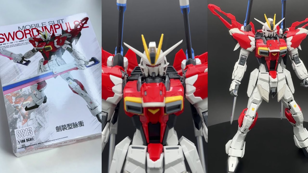 Daban 8813 Sword Impulse Gundam unbox & speedbuild 🔥 - YouTube