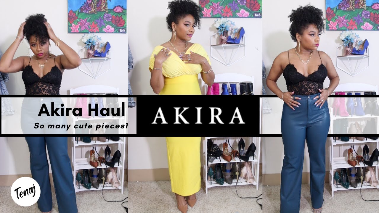 Akira Clothing Haul | Tenajnikki - YouTube
