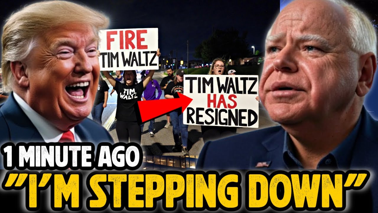 Trump FINALLY SNAPS After Tim Waltz DEATH THREATS as he's NOW FORCED to ...
