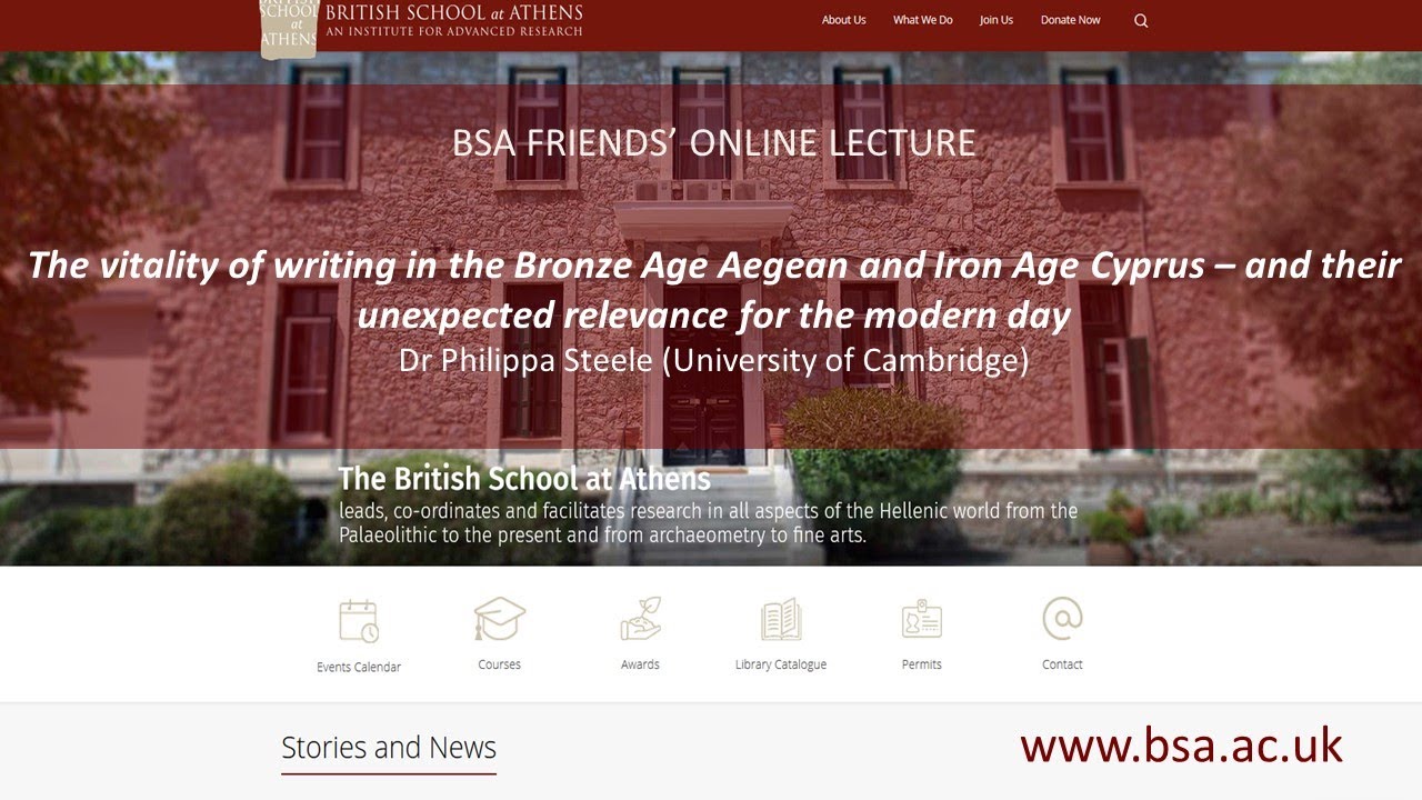 The vitality of writing traditions in the Bronze Age Aegean and Iron ...
