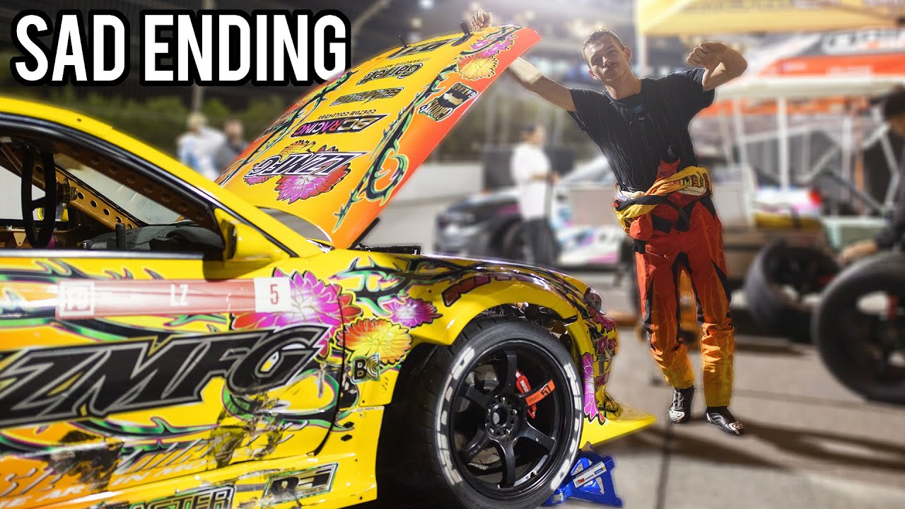 Last Lap Ever in the Formula Drift S15... - YouTube