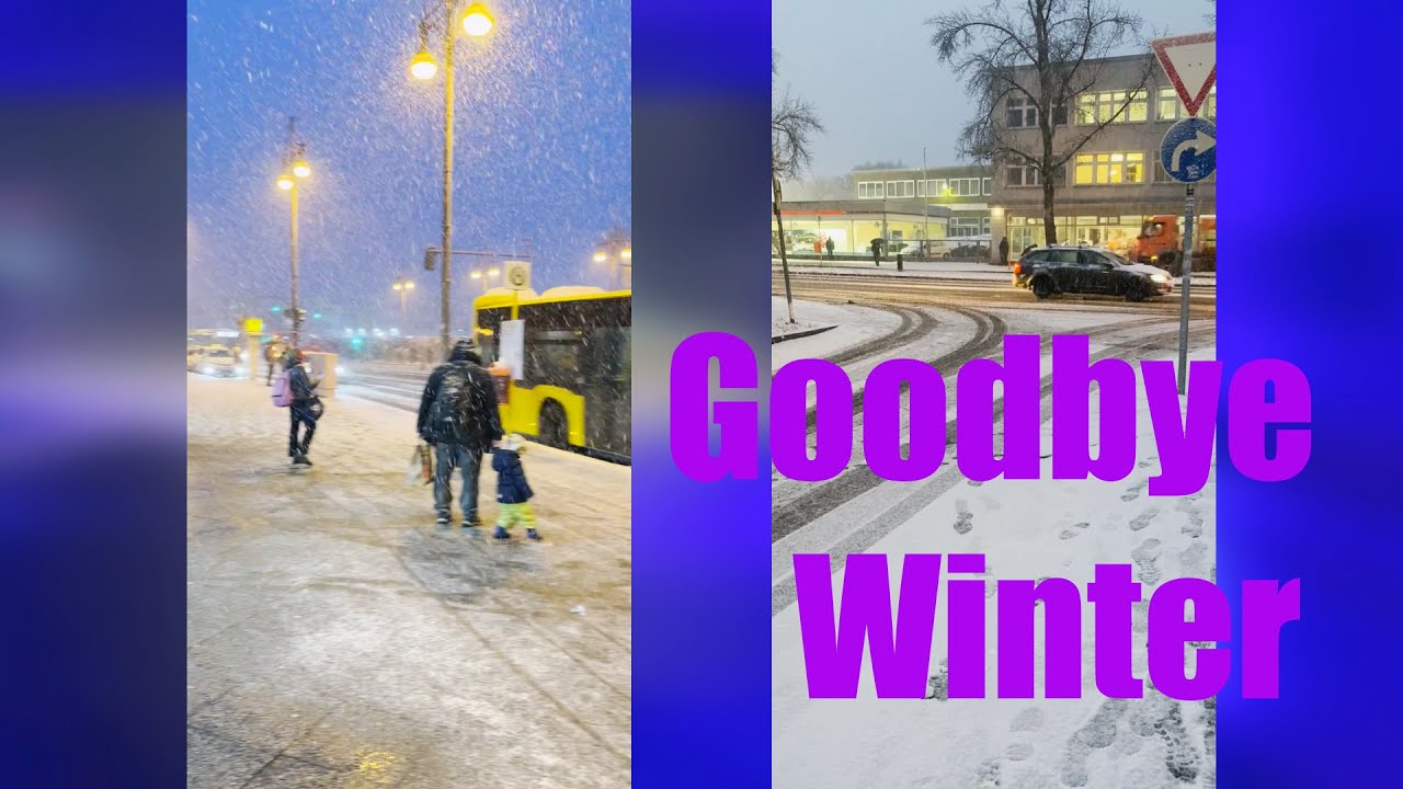 Saying Goodbye to Winter, its Frost and Snow. - YouTube