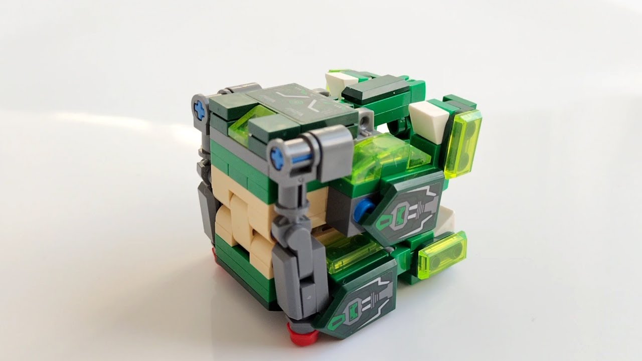 How to build this cube transformer with lego or some other bricks,cube ...