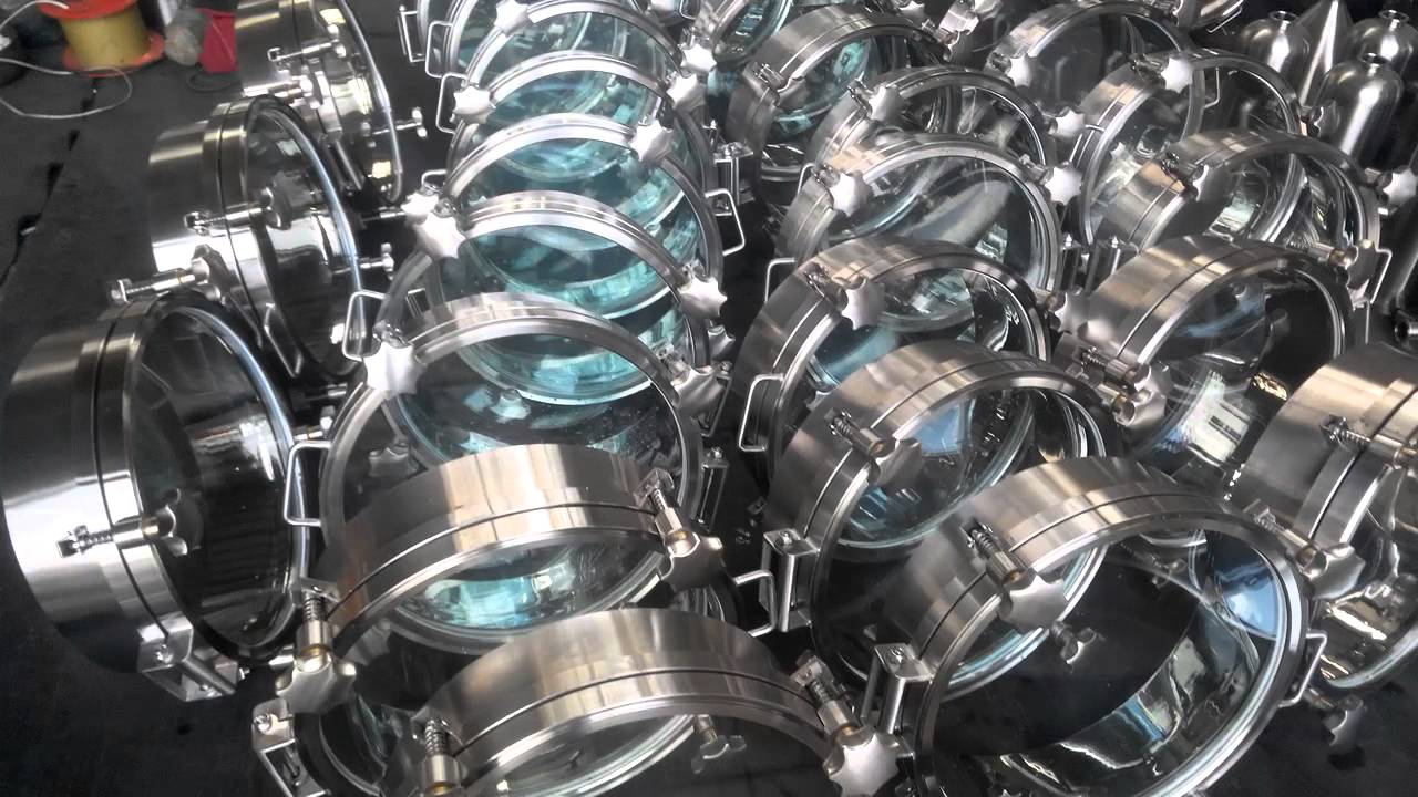 Stainless Steel Manways With Glass Lid For Easy Viewing - round manway ...