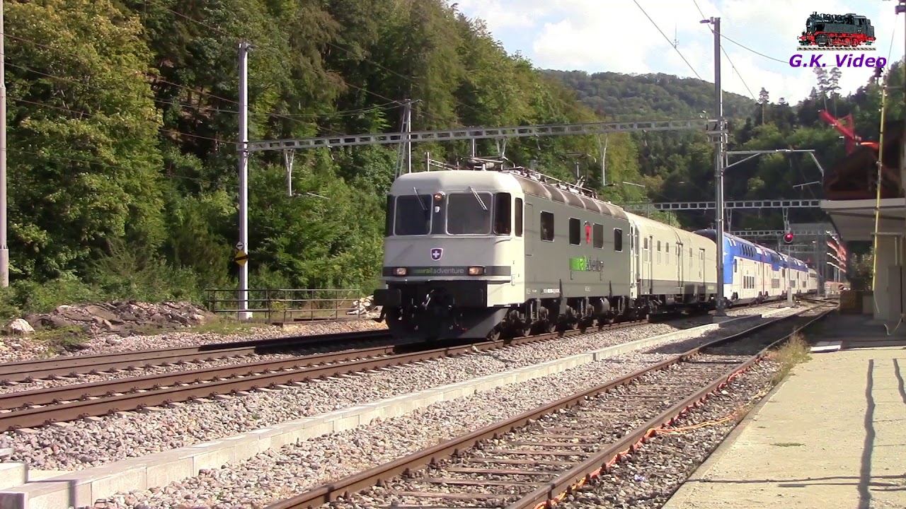 Rail Adventure Re 620 003 unterwegs - YouTube