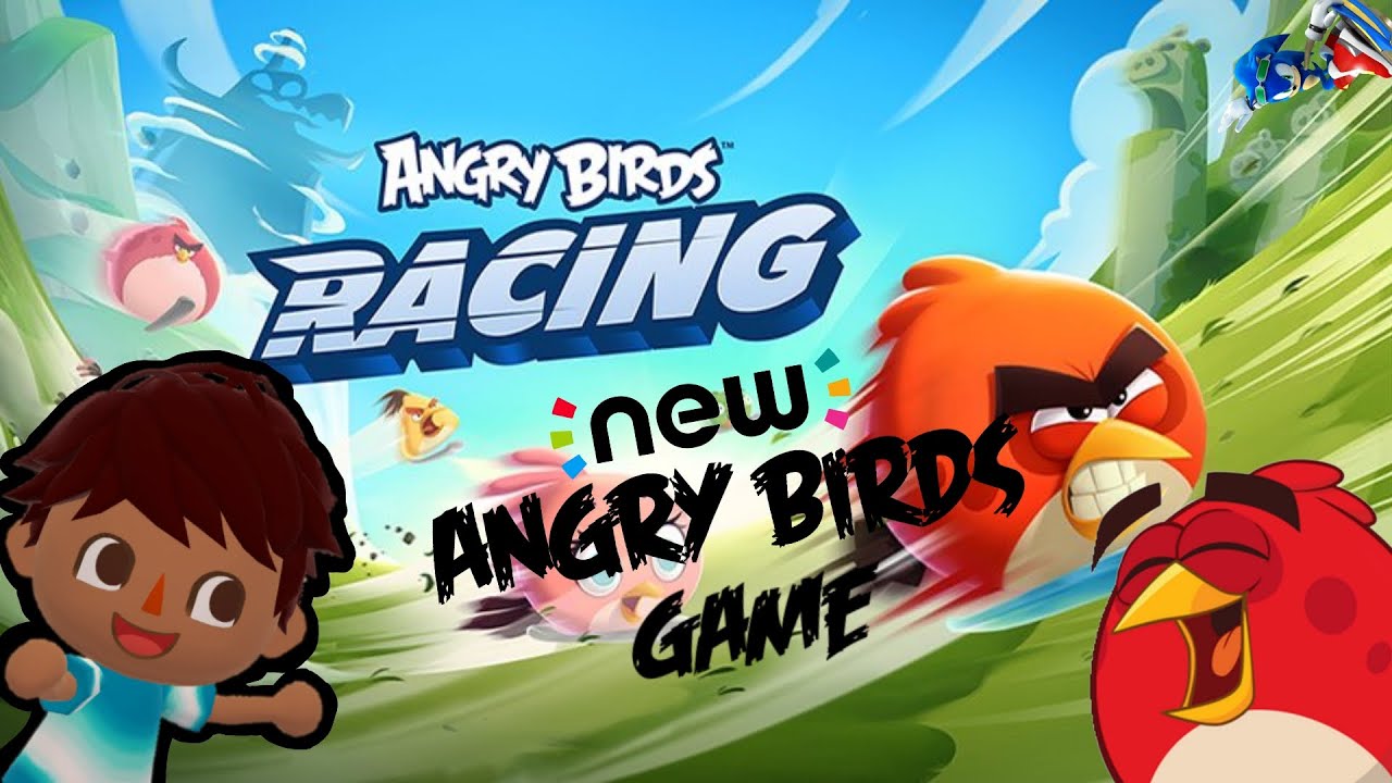 The Newest Angry Birds game is almost a 2D Sonic Riders?!?! (Angry ...
