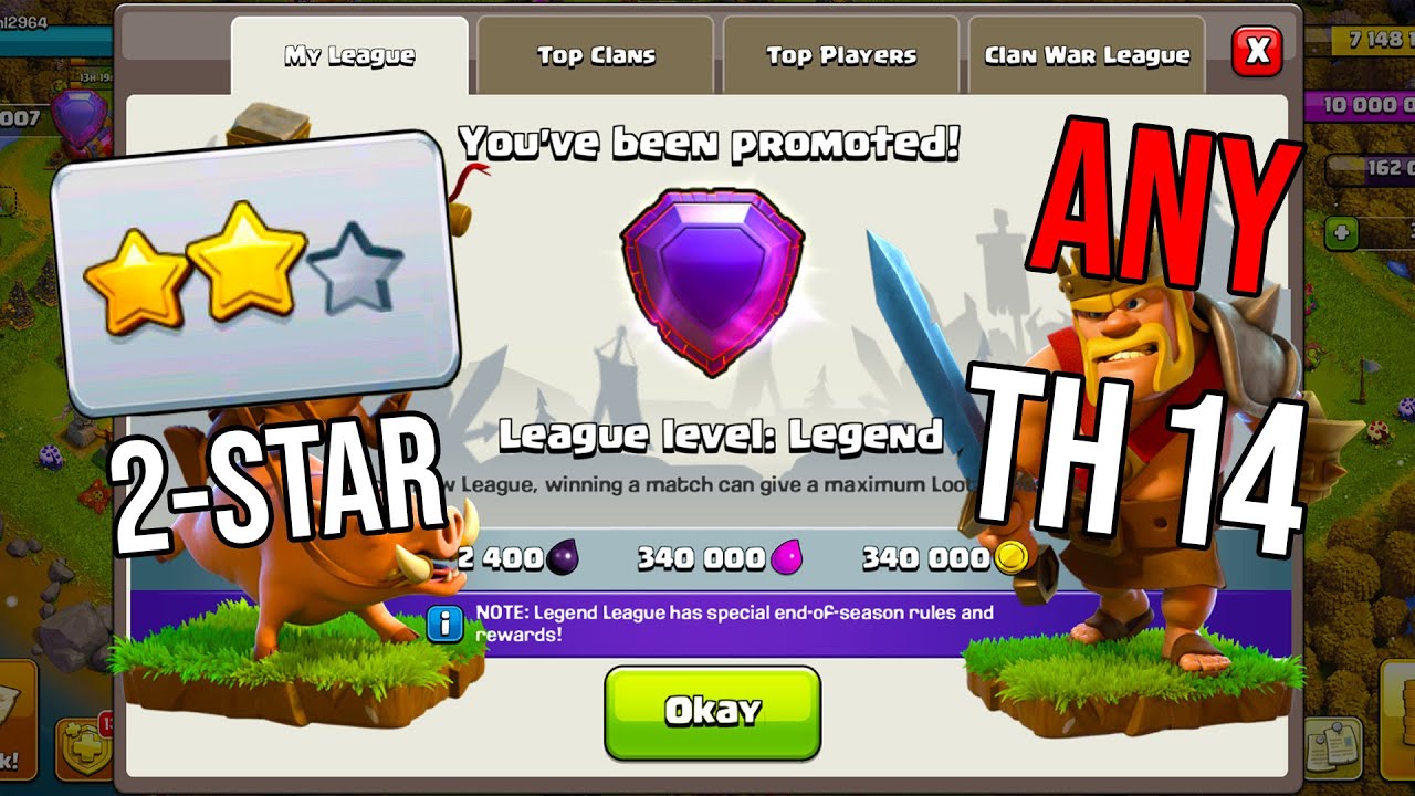 How to Easily 2 Star ANY MAXED TH14 as a LOWER Town Hall! - YouTube