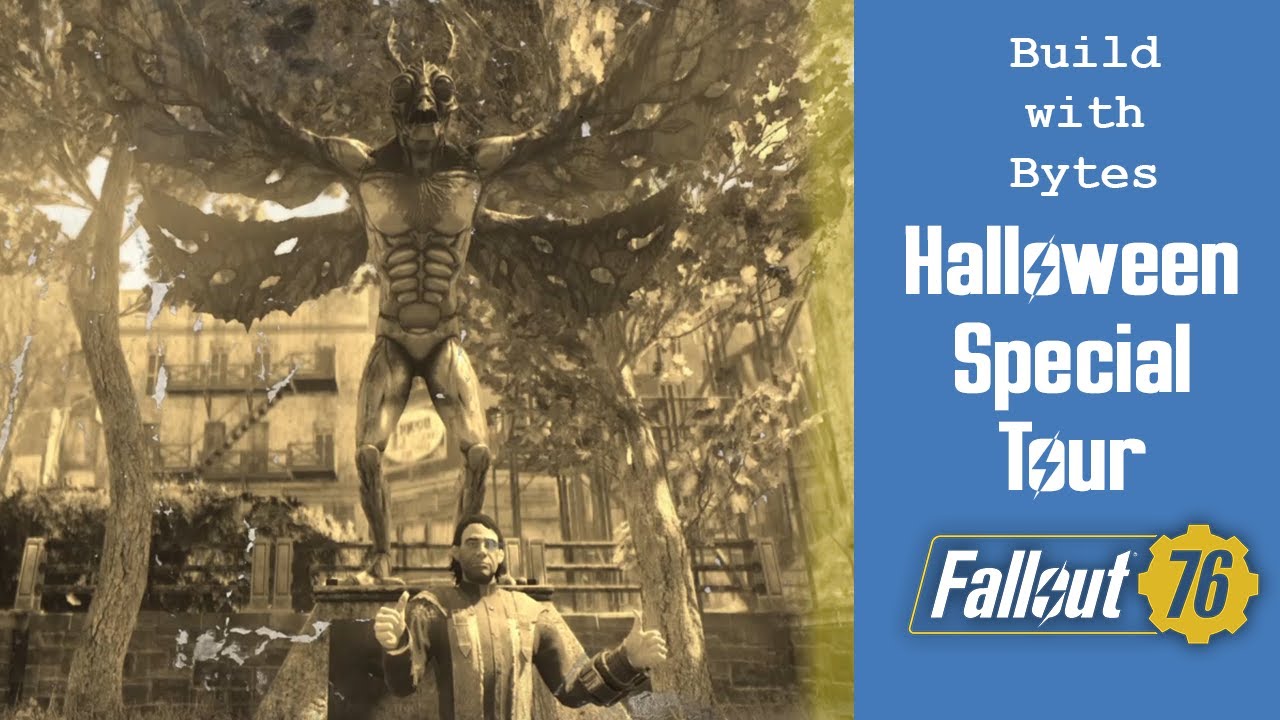 Fallout 76 - CAMP Build - Halloween Special - YouTube