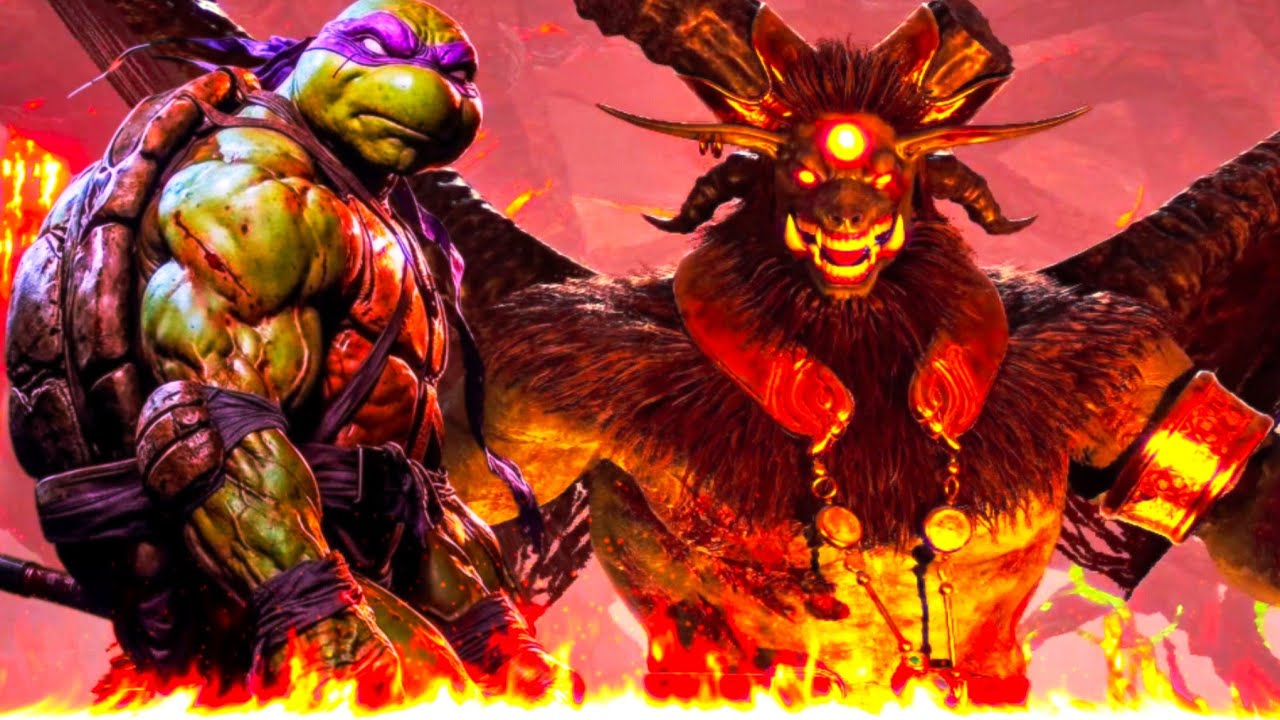 Ninja Turtles Don Aggressive combat Gameplay Walkthrough - YouTube